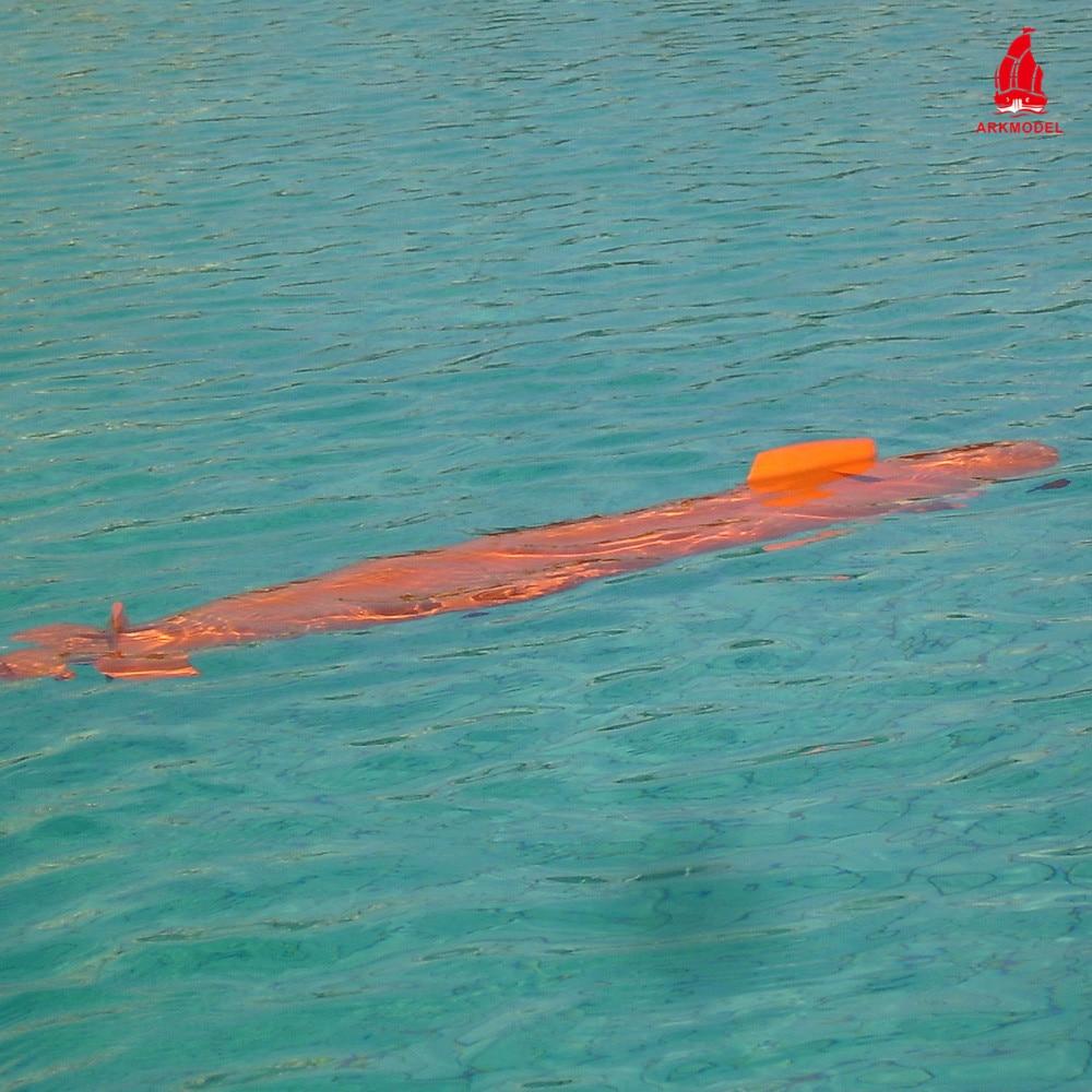ARKMODEL 1/72 Red Shark RC Submarine Kit Nuclear Dynamic Diving Plasti ...